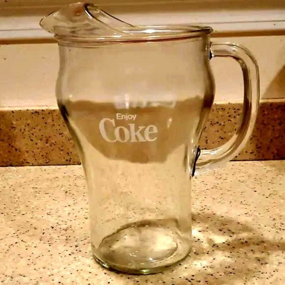 Other | Coke Coca Cola Glass Pitcher 64 Oz 2 Quart | Poshmark